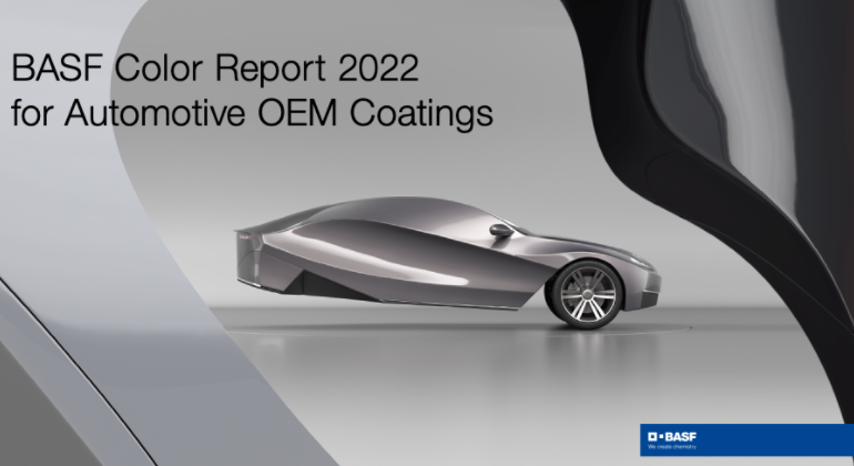 BASF released the color trend of 2022 automobile OEM paint, white and ...