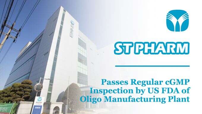 ST PHARM Passes Regular cGMP Inspection by US FDA of Oligo ...
