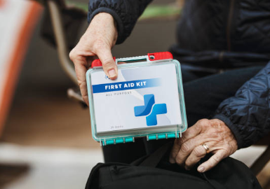 Hydrofluoric acid burn kit usage process